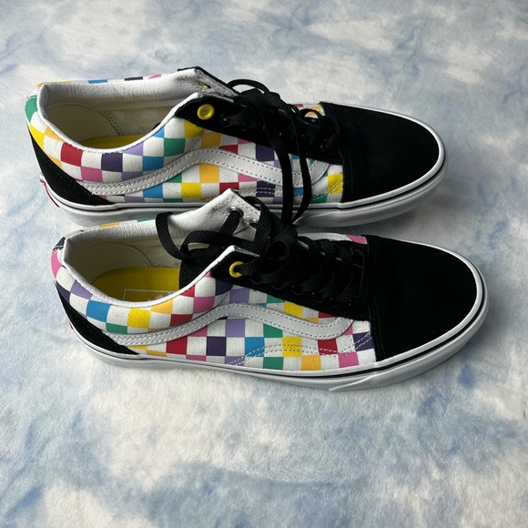 Vans | Other | Vans Multi Colored 5 Women 9 Men | Poshmark